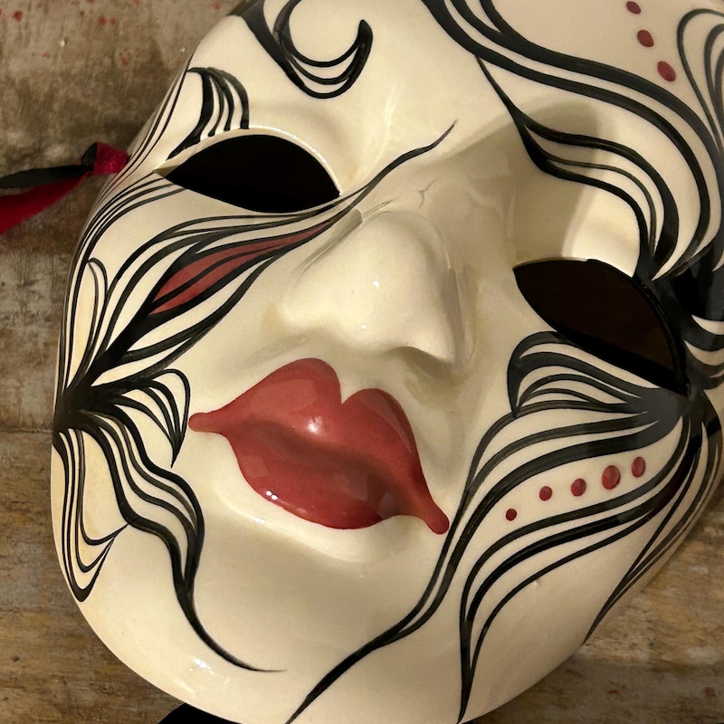 Porcelain Masks - Etsy