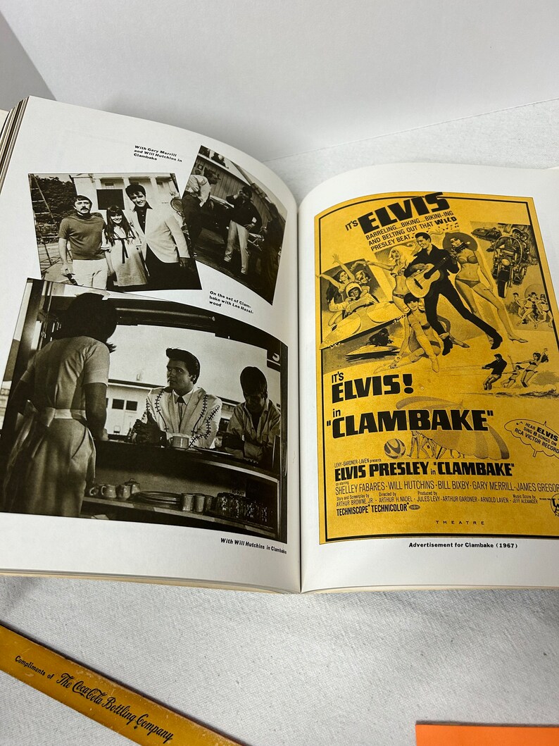 Solid Gold Memories, the ELVIS Presley Scrapbook, Photo and Pin, 1977 ...