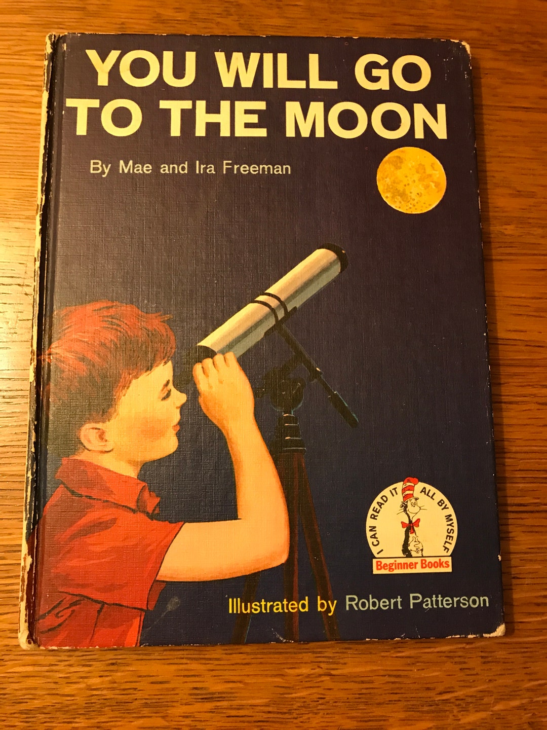 Vintage Children's Books, 1959 Beginner Books, "you Will Go to the Moon ...