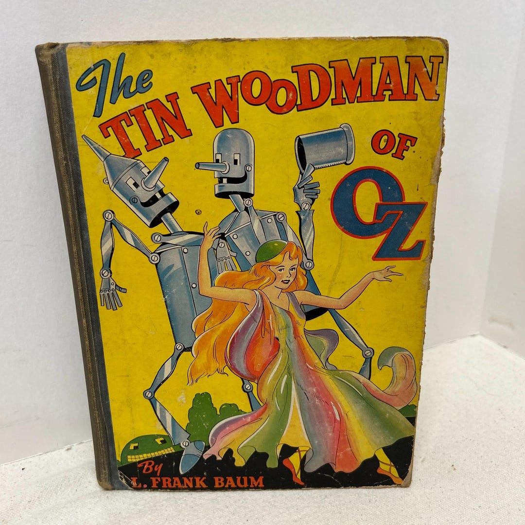 Wizard of Oz 1918 the Tin Woodman of OZ With Polychrome L Frank Baum ...