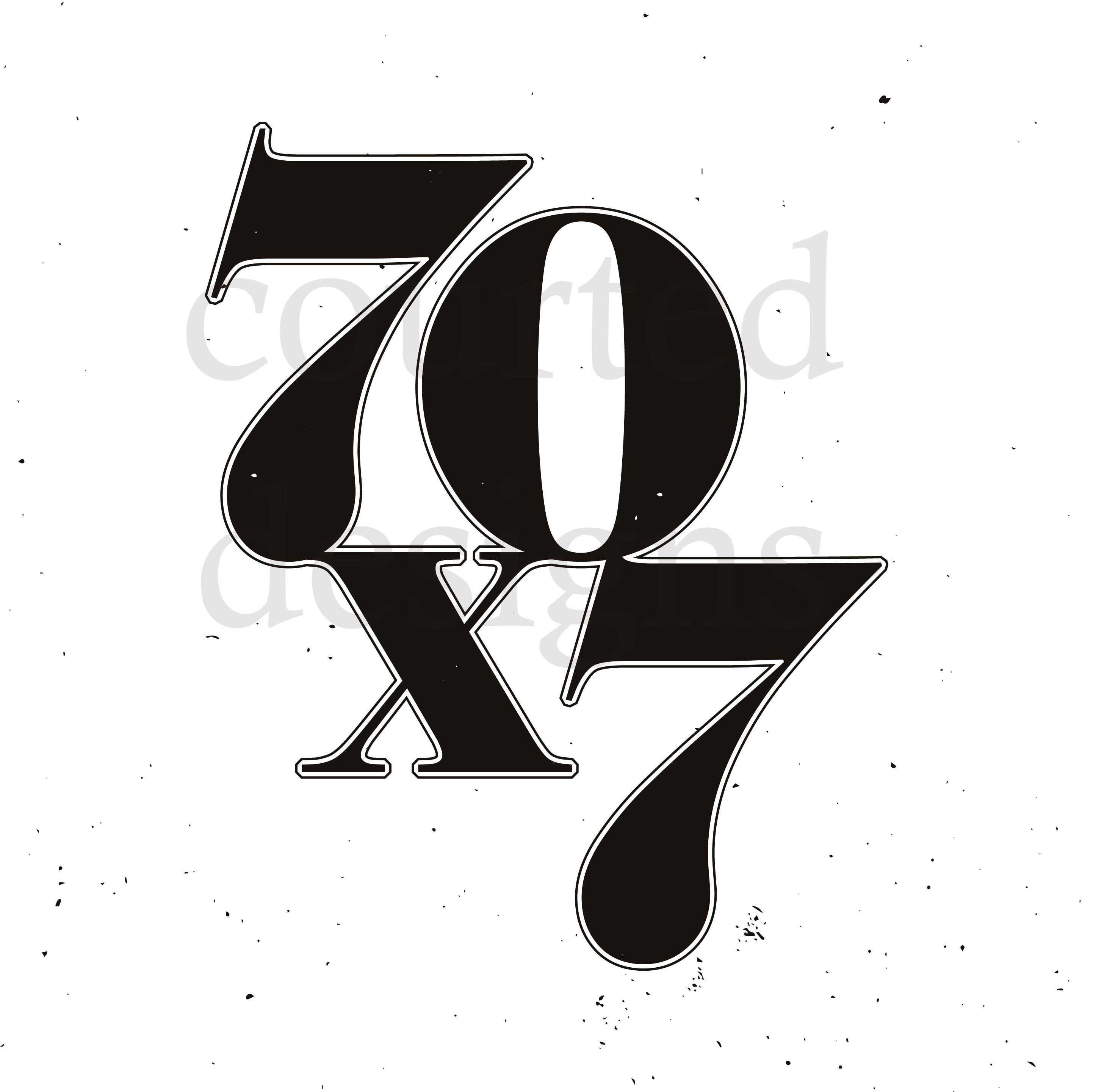 Forgive 70 X 7 Bible Verse Print: Scripture Art (digital Download) - Etsy