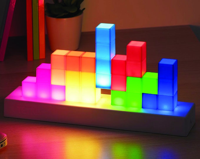 Tetris Icons Light, With 3 Lighting Modes, 3D Light , Arcade 8bit Retro ...