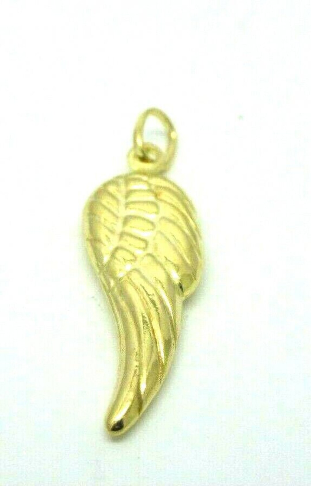Genuine 9ct Yellow Gold Angel Wing Pendant 9363 - Etsy
