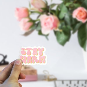 Stay Warm Stickers, Stay Cool Waterproof Sticker, Coffee Sticker ...