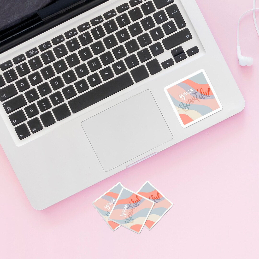 You Are Beautiful Stickers Motivational Waterproof Sticker - Etsy