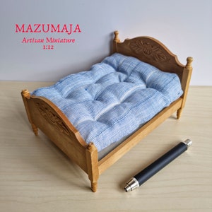 Dollhouse Miniature Mattresses - Double Bed - Scale 1:12 - Etsy