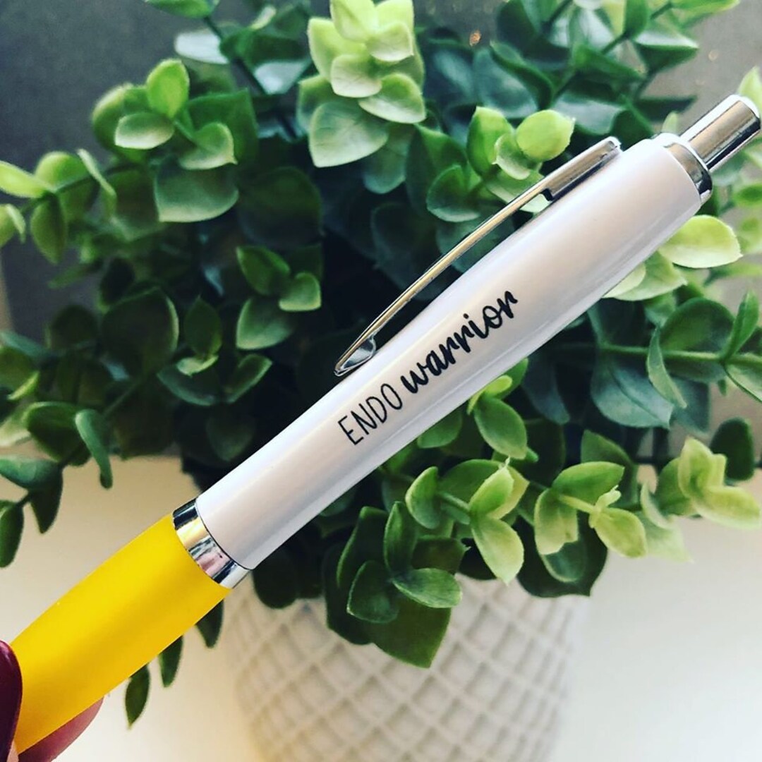 Endo Warrior Pen Endometriosis Endo Pen Stationery - Etsy
