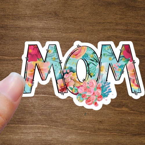 Mom Sticker Mother Sticker Stickers for Hydroflask Laptop - Etsy