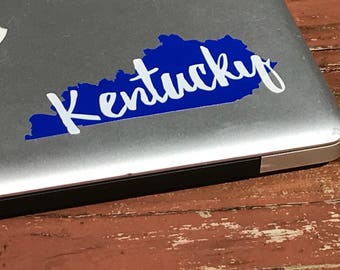 Kentucky Wildcats, UK 3 Premium Vinyl Decal Licensed NCAA Set of 2 - Etsy