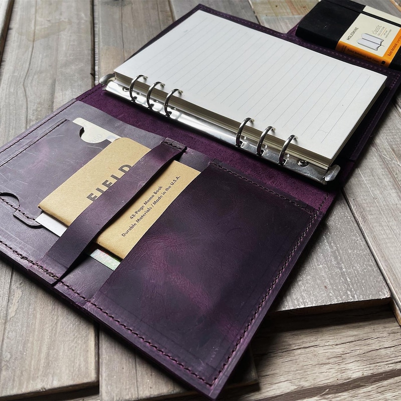 Leather Notebook - Etsy