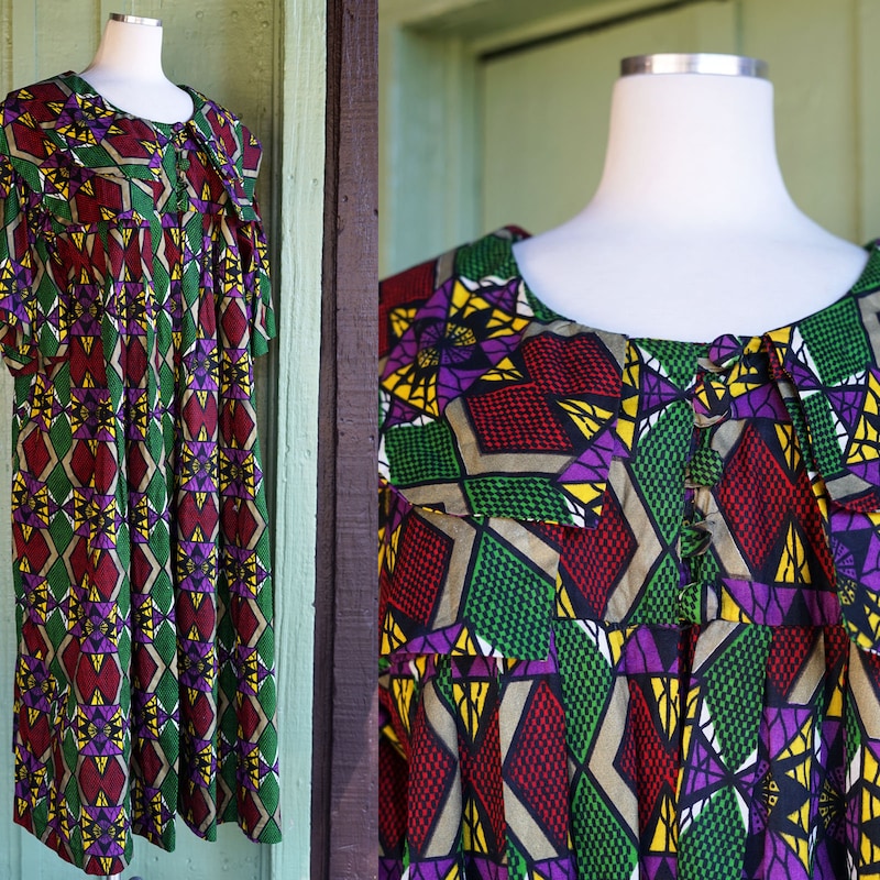 African Muumuu - Etsy