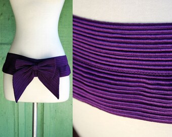Wide Purple Belt | Etsy