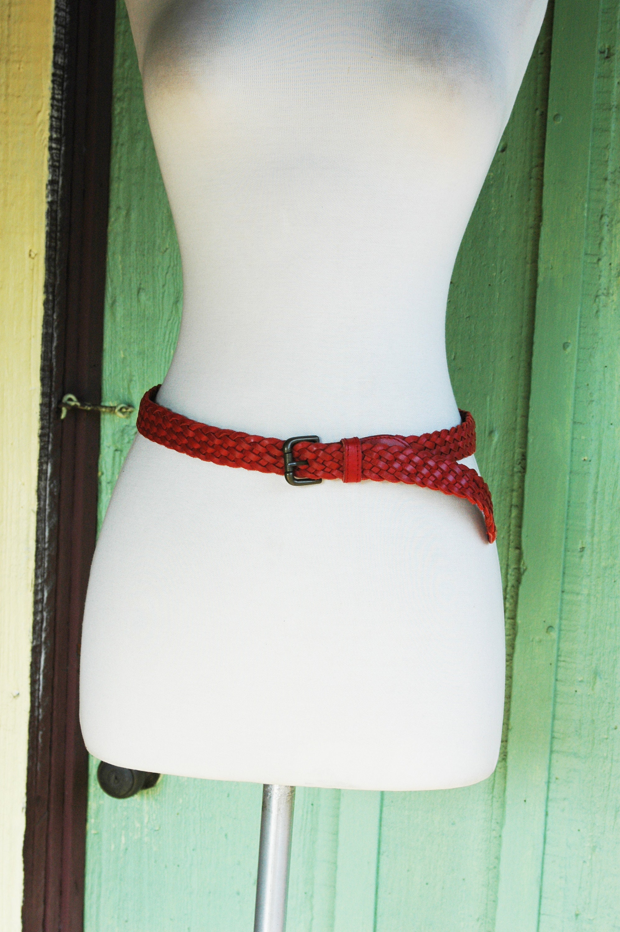 Red Holiday Belt