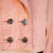 1980s 1990s Dusty Pink Cropped Relaxed Fit Jacket // 80s 90s Cotton ...