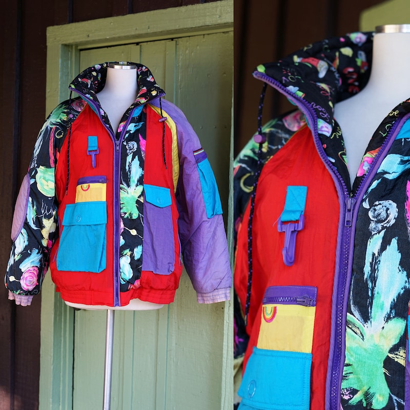 90s Color Block - Etsy