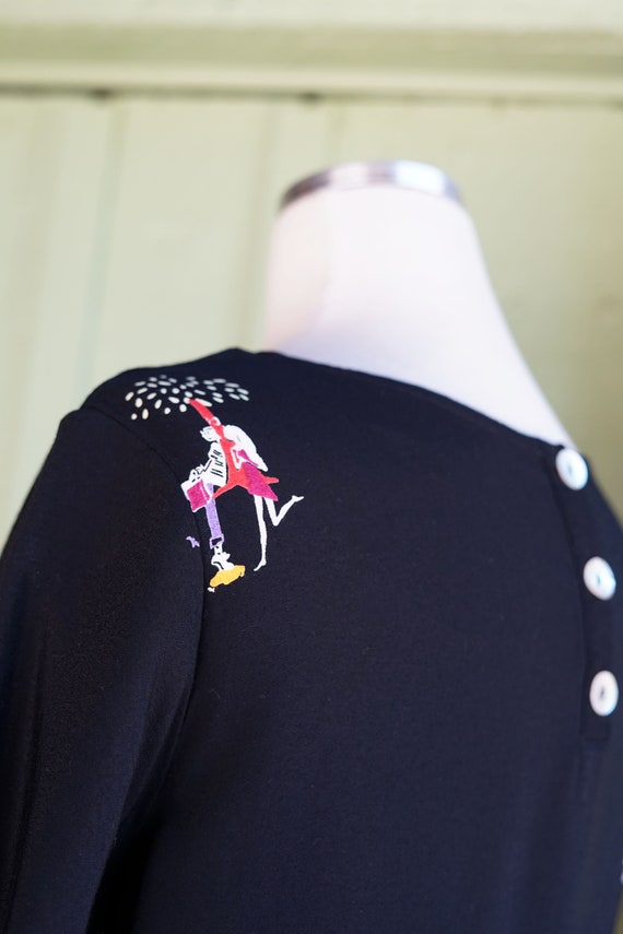 1990s David Dart Collection Shopping Scene Black Shor… - Gem