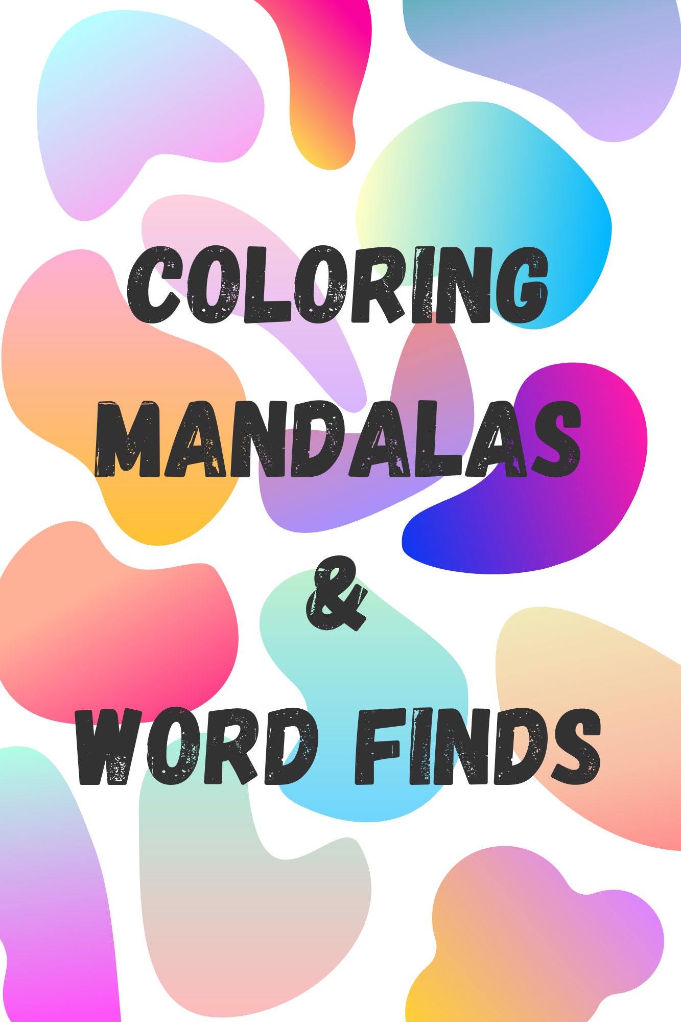 Mandalas & Word Finds - Etsy