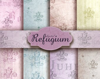 Fleur De Lis Paper | Etsy