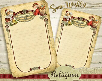 Wish list template | Etsy