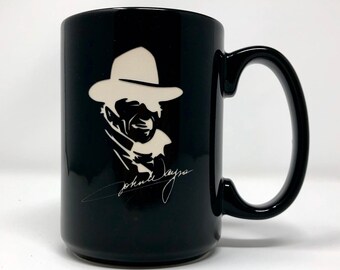 John Wayne Mug - Etsy