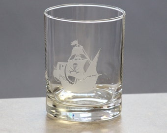 Pirate Rocks Glass - Etsy