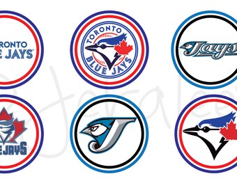 Bluejay Cupcake Toppers - Etsy
