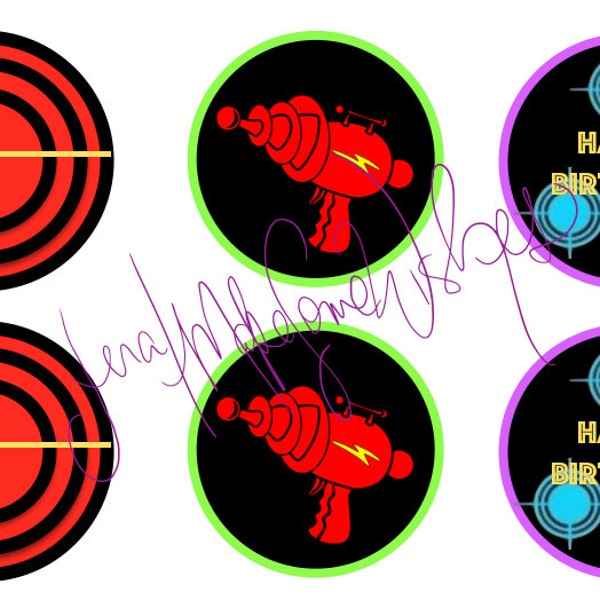 Laser Tag Cake - Etsy