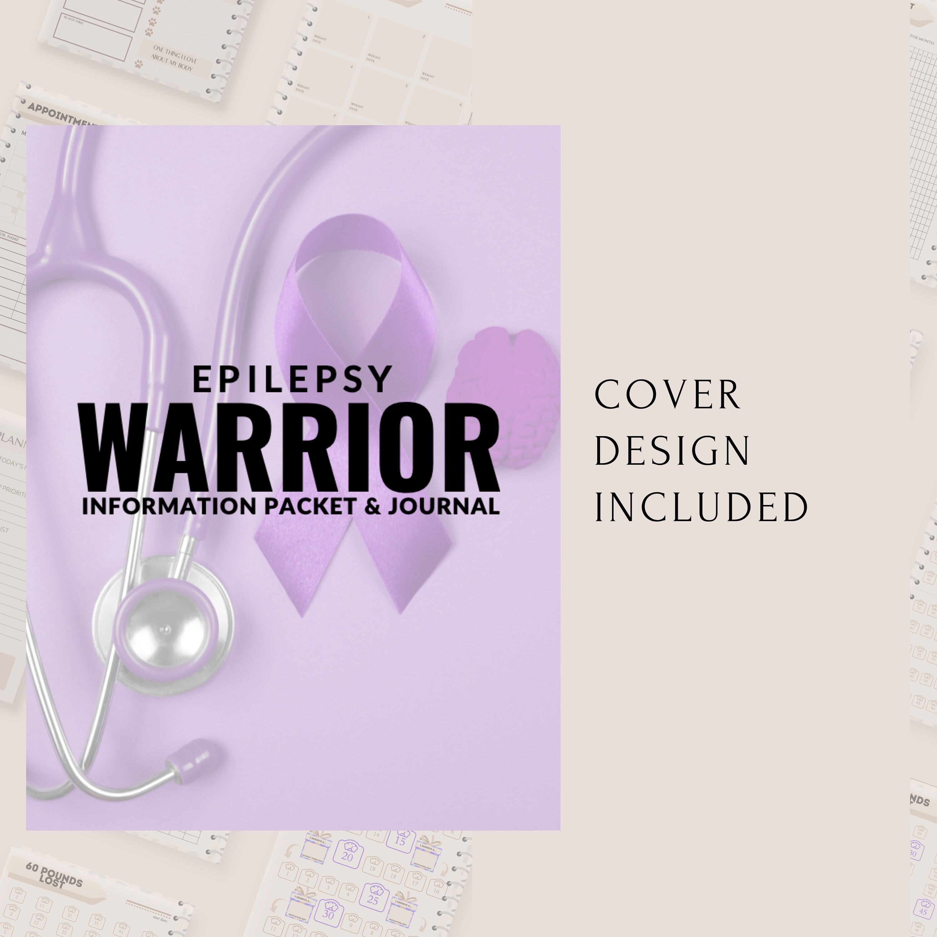 EPILEPSY BINDER Printable Medical Doctor Visits - Etsy