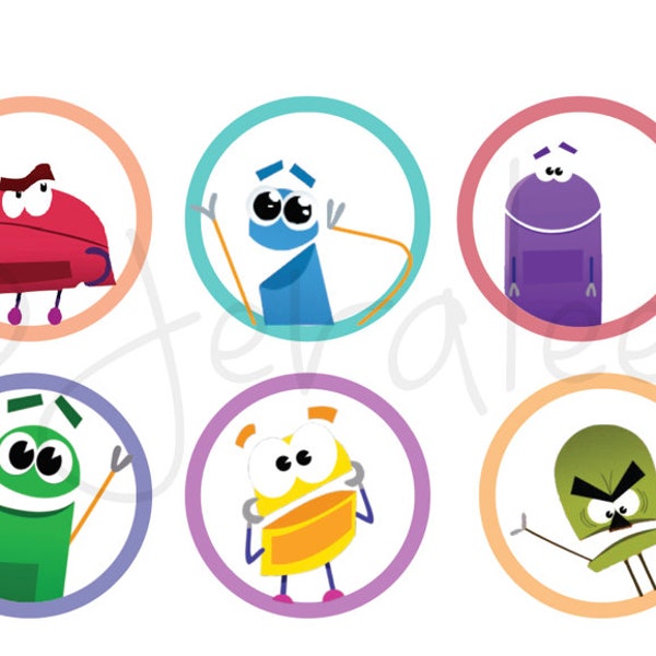 Storybots Stickers - Etsy Canada