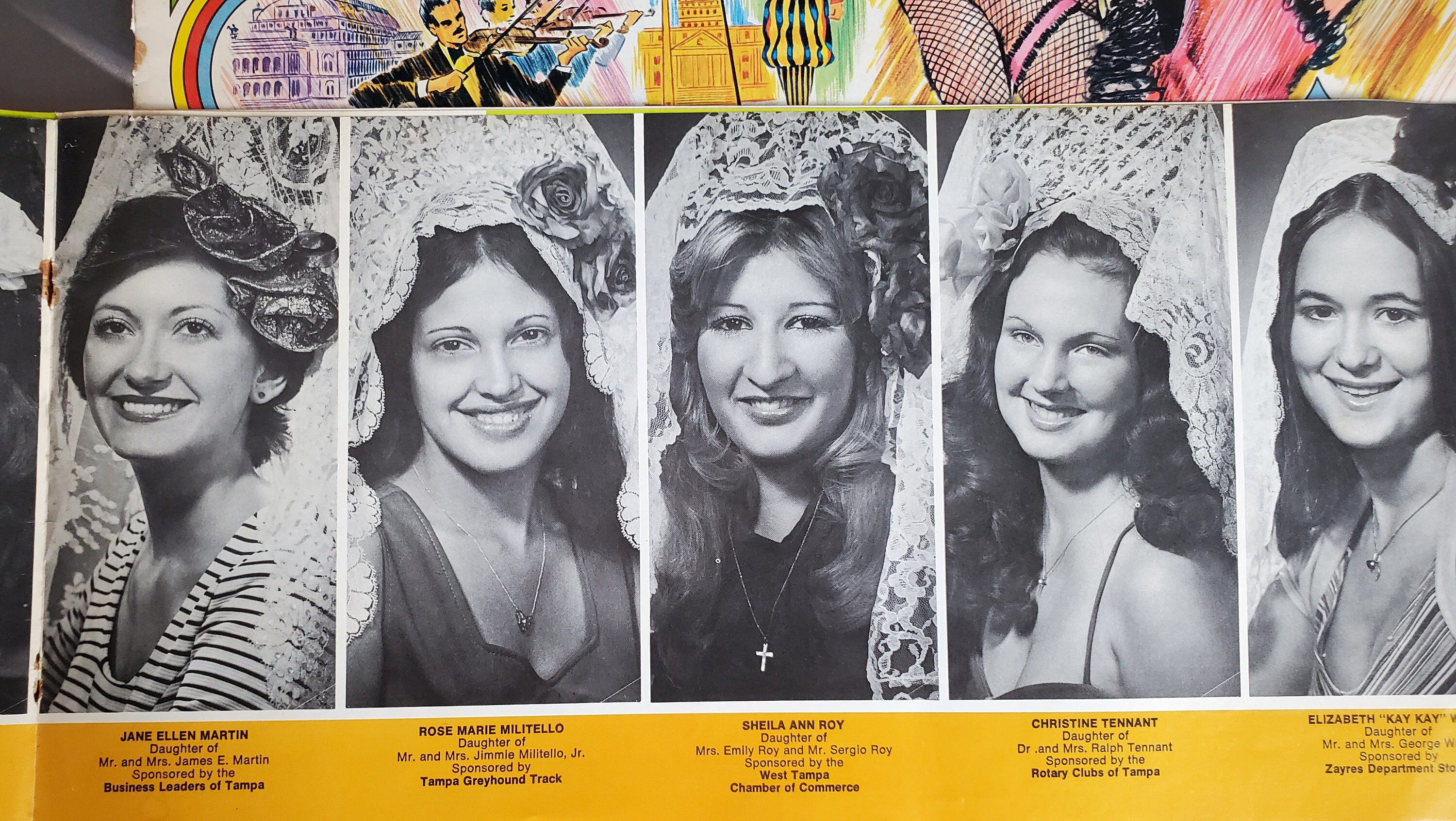 1975 and 1976 Latin American Fiesta Program Brochures, Vintage Paper ...