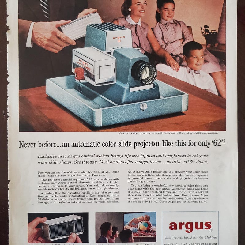 Argus Projector - Etsy