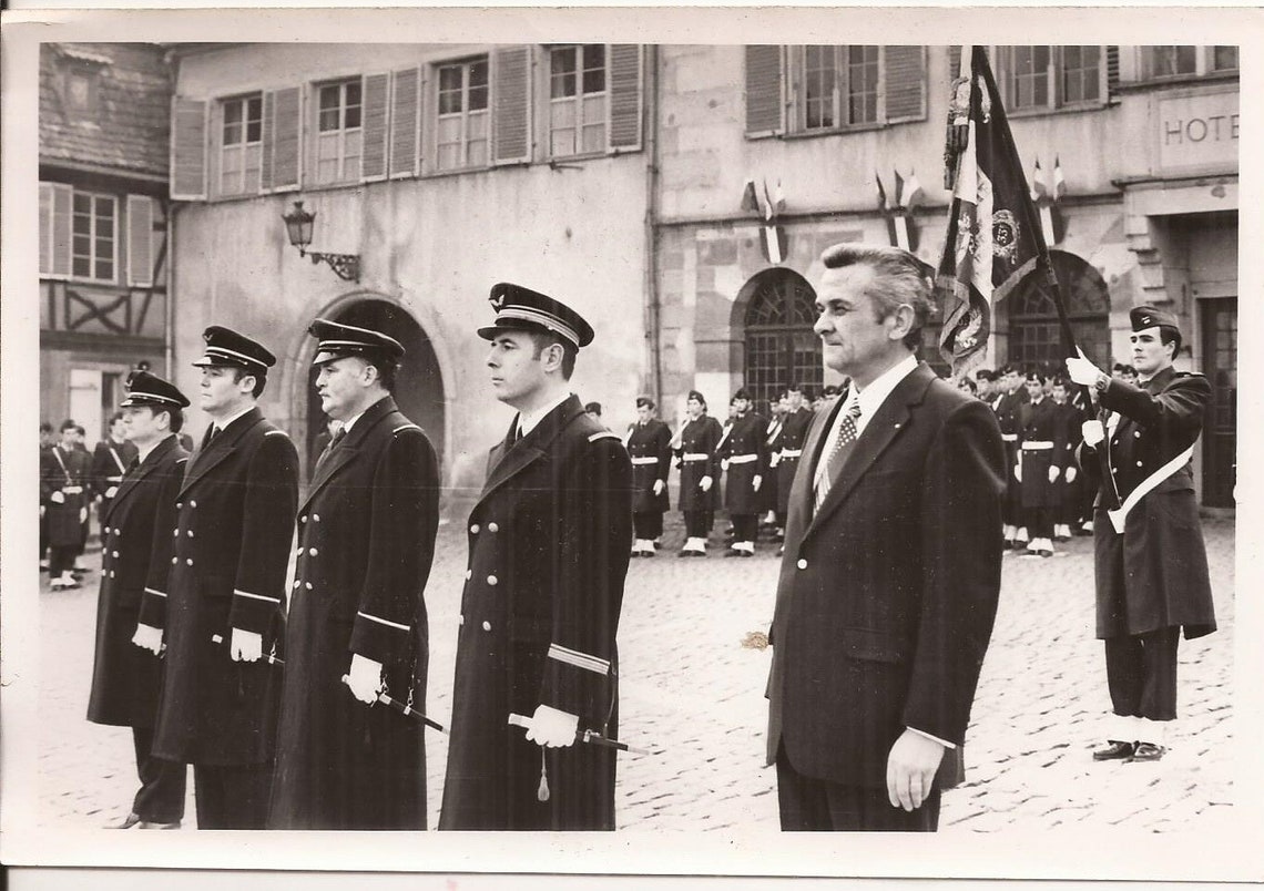 French Air Force Award Ceremony in Front of Hotel De Ville, Possibly ...