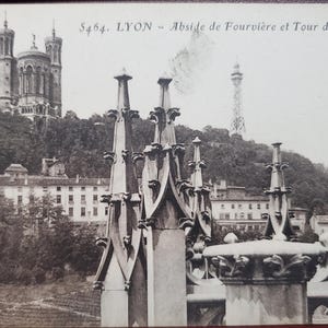 Lyon Nancy France, Vintage Black and White Photo Postcards, Set of 3 ...