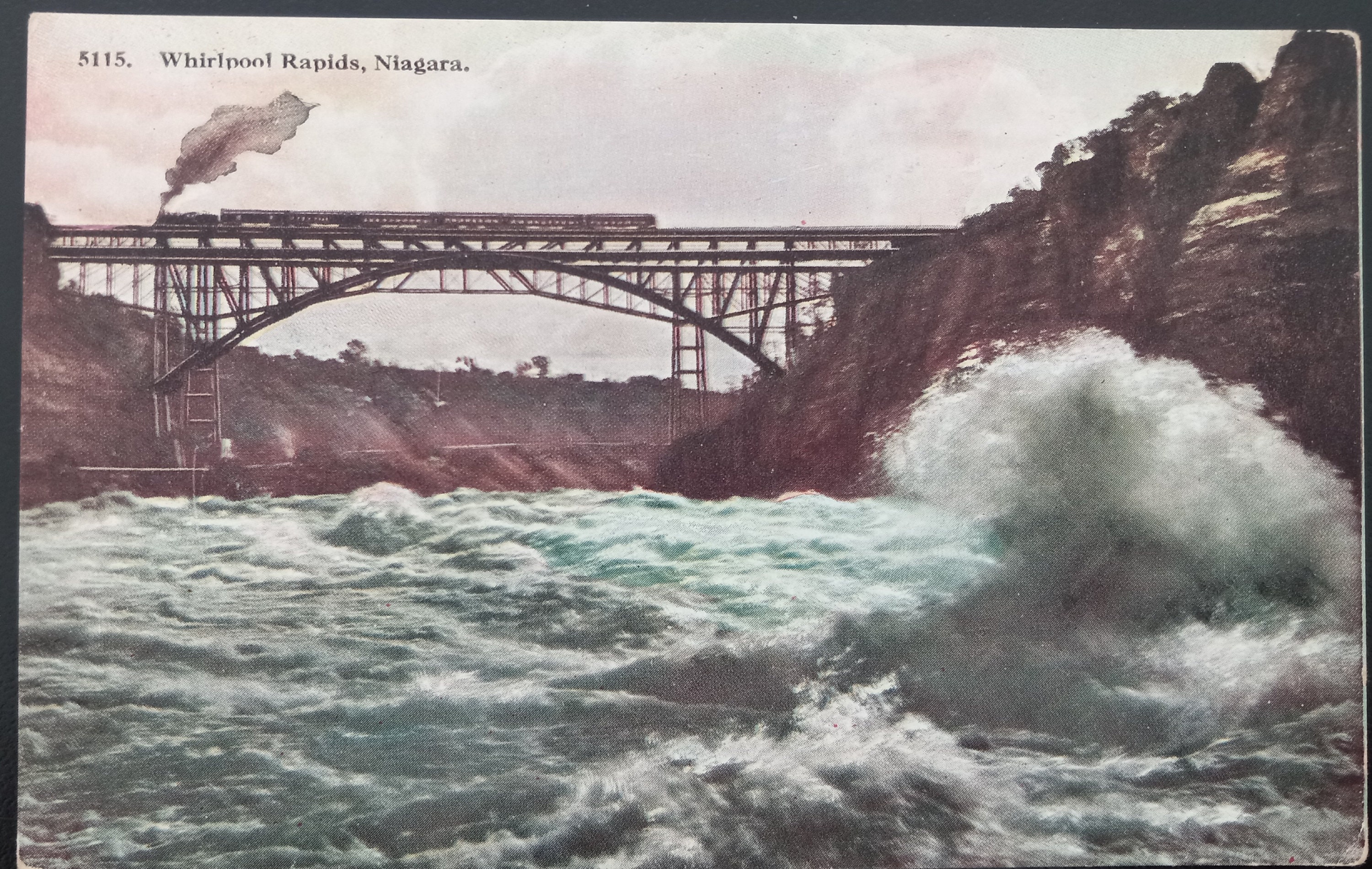 Whirlpool Bridge Border Crossing Rail