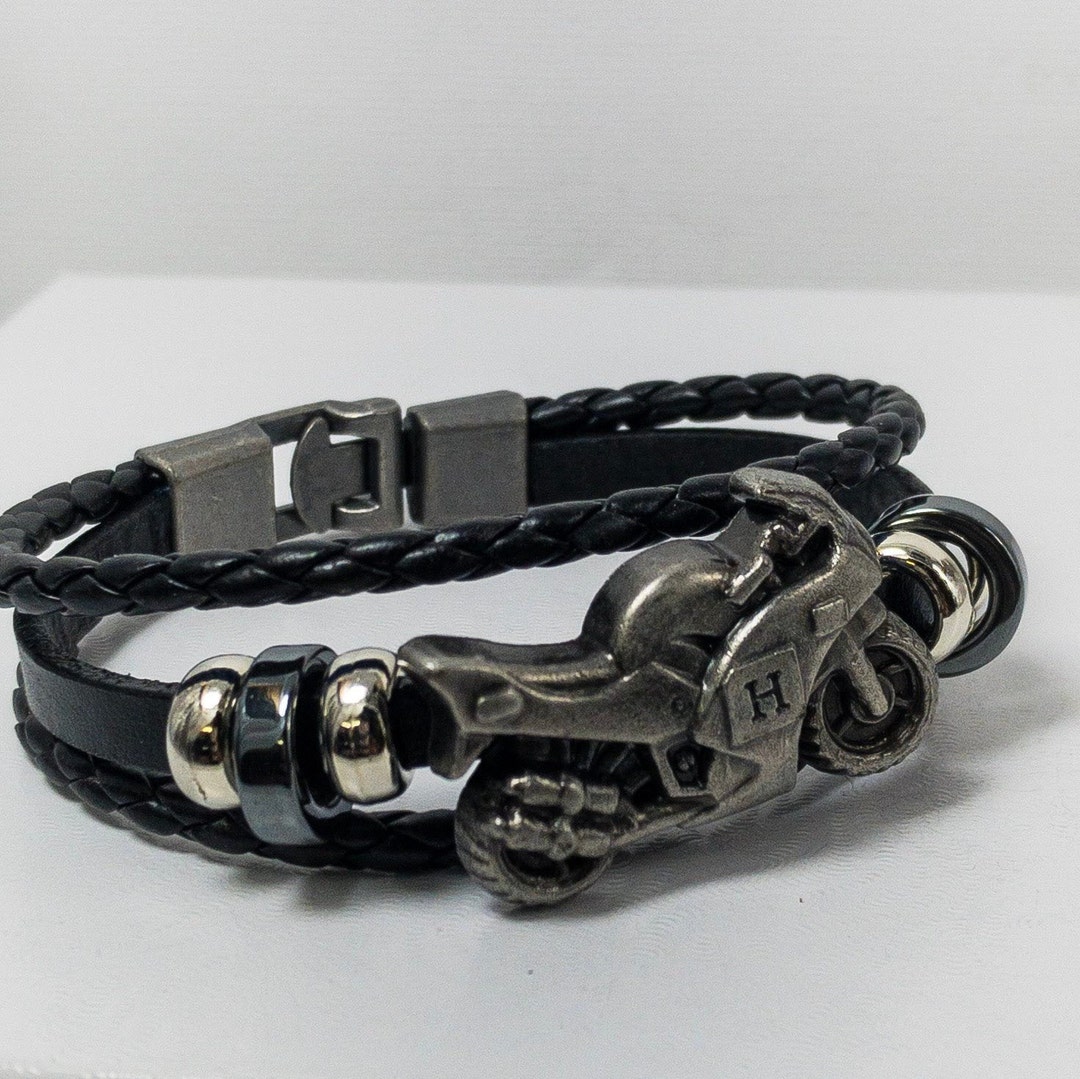 Motorcycle Bracelet, Motorbiker Bracelet, Motorcycle Gift, Motorcycle ...
