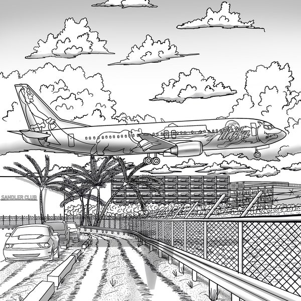 Boeing 737 Coloring - Etsy