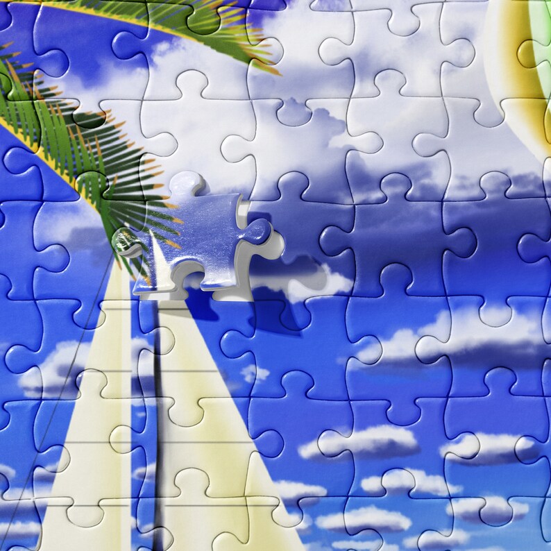 Premium Jigsaw Board Game Puzzle Tropical Summer Beach Puzzle of 250 or ...