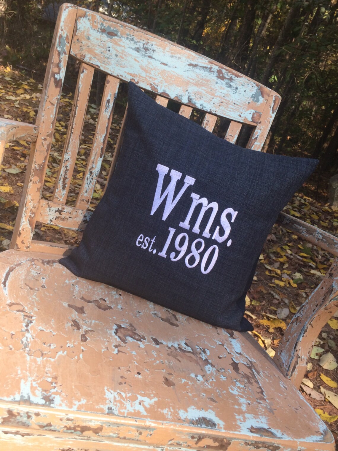 Custom Established Pillow - Etsy
