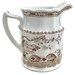 English Ironstone Pitcher 22 OZ 1920s Furnivals Brown Quail - Etsy