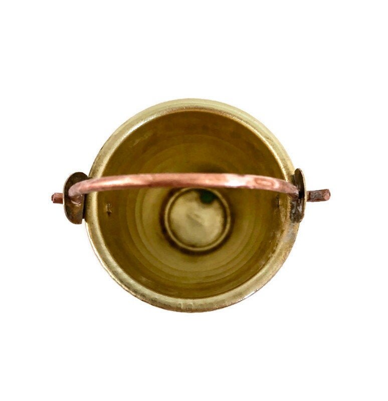 Miniature Copper Bucket 1960s Brass and Copper Pail 2 - Etsy