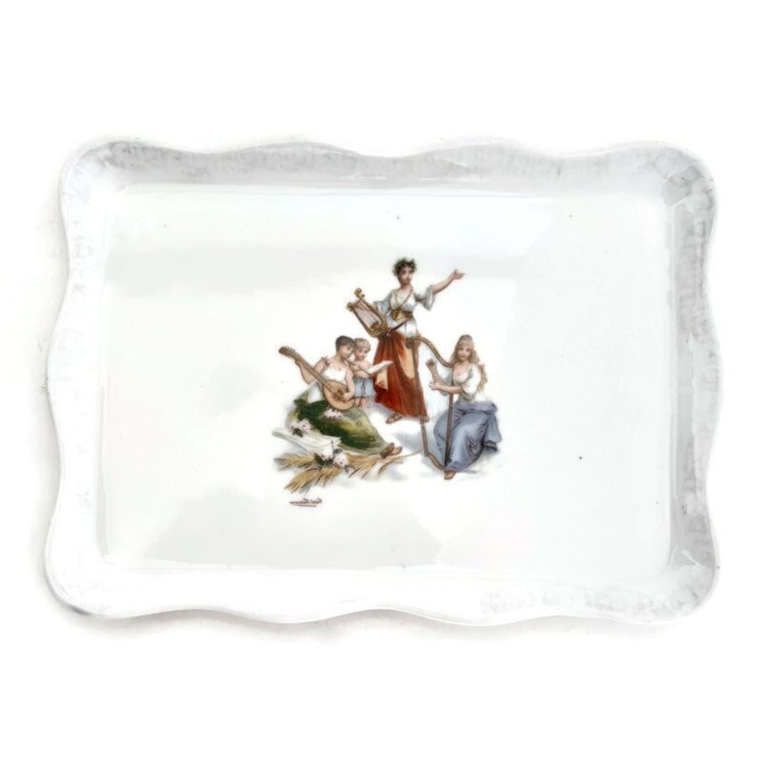 Victoria Dresser Tray 1900s | Victoria Era | Carlsbad Austria | Vanity ...