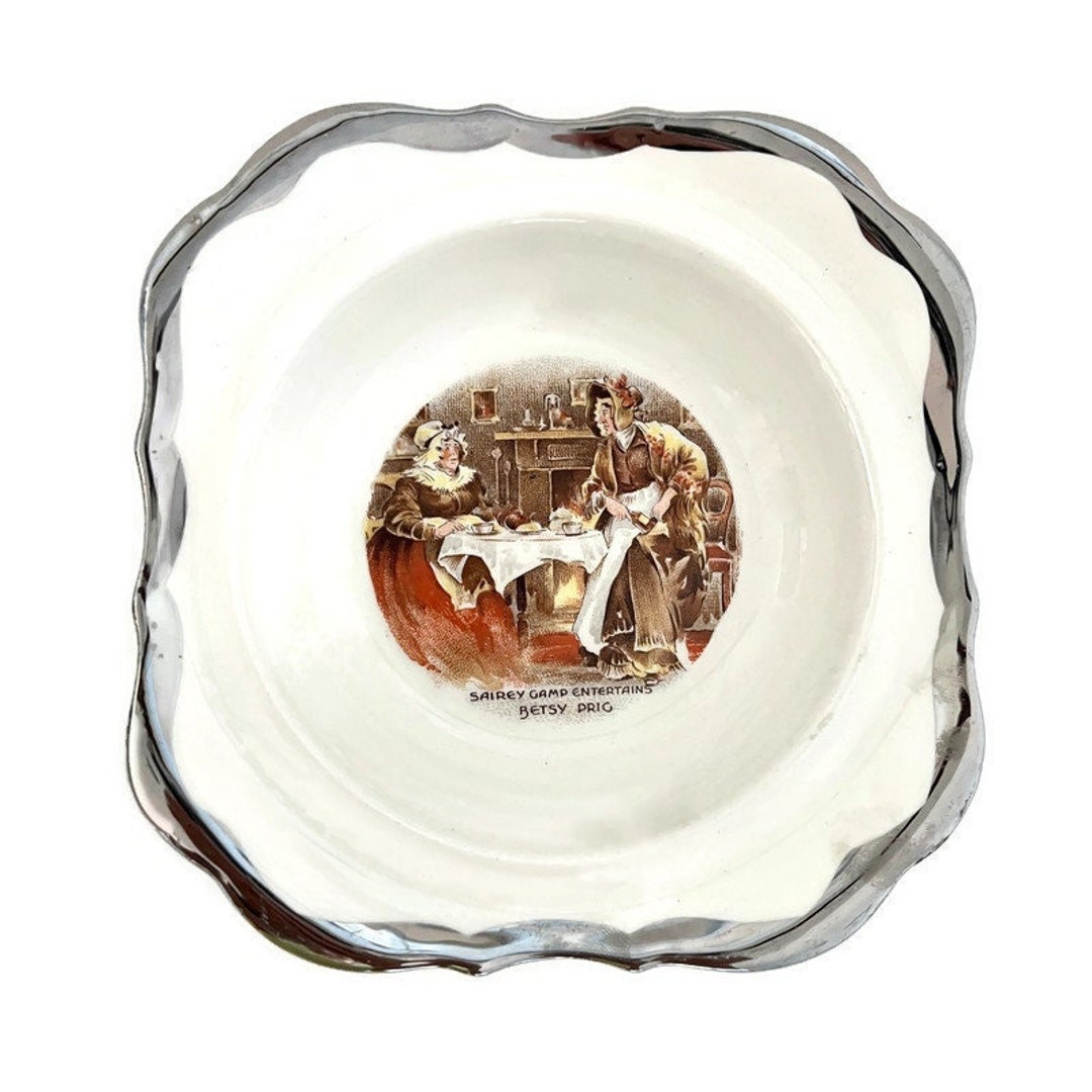 Sandland Sairey Gamp Bowl 1940s Lancaster & Sandland Transfer Ware ...