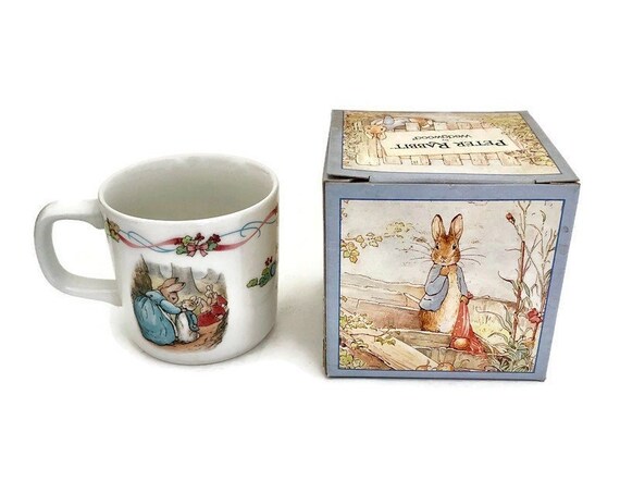 Peter Rabbit Christening Cup Special Gift for Baby Vintage | Etsy