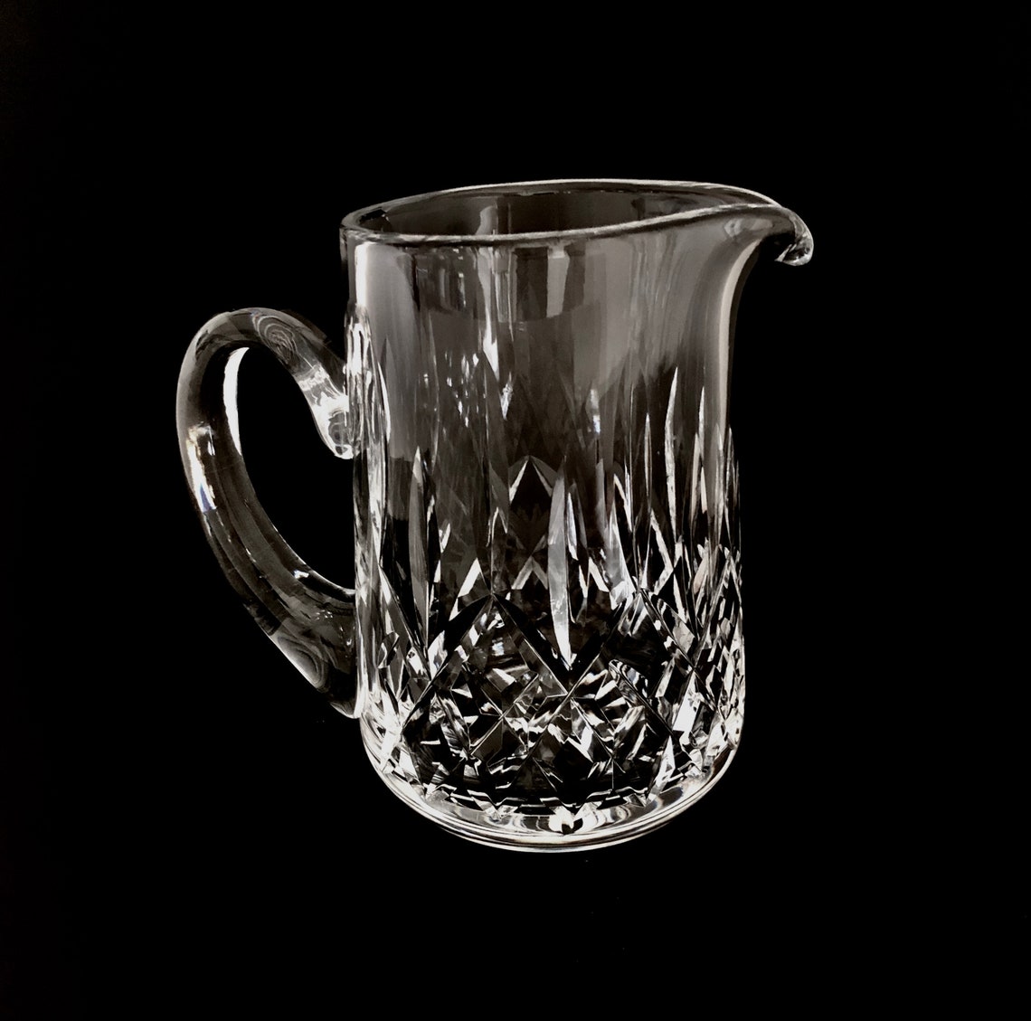 Waterford Crystal Pitcher 32 Oz Lismore Pattern | Etsy