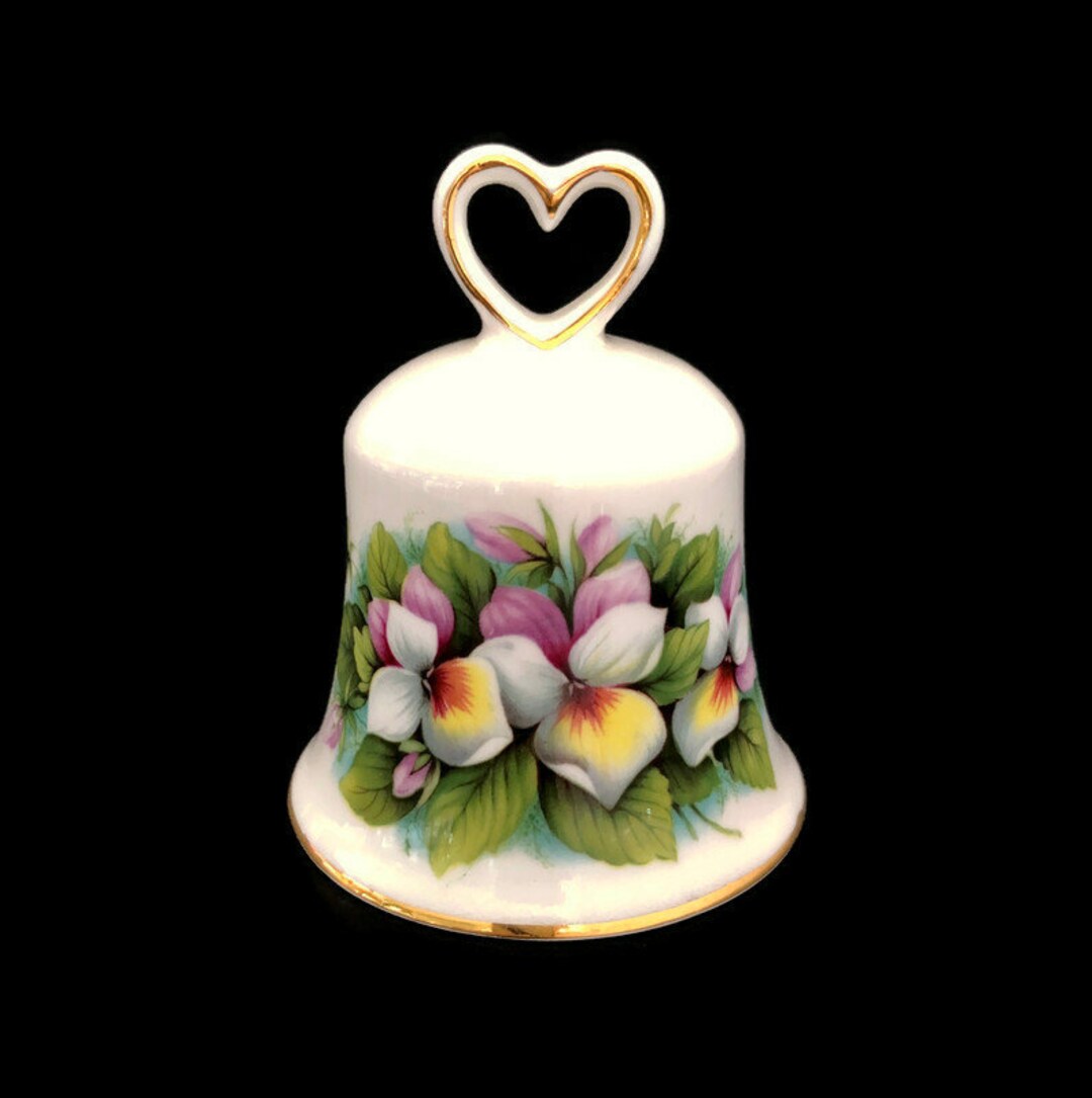 Viola Handbell With Heart Handle 70s | Made in England | Golden Crown ...