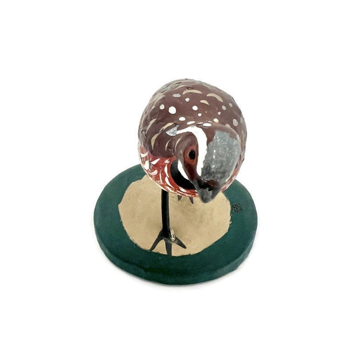 Vintage Bobwhite Quail Figure 1950s Hand Painted Cast Metal - Etsy