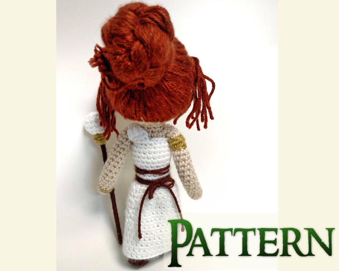 Medieval Doll Crochet Pattern Crochet High Priestess - Etsy