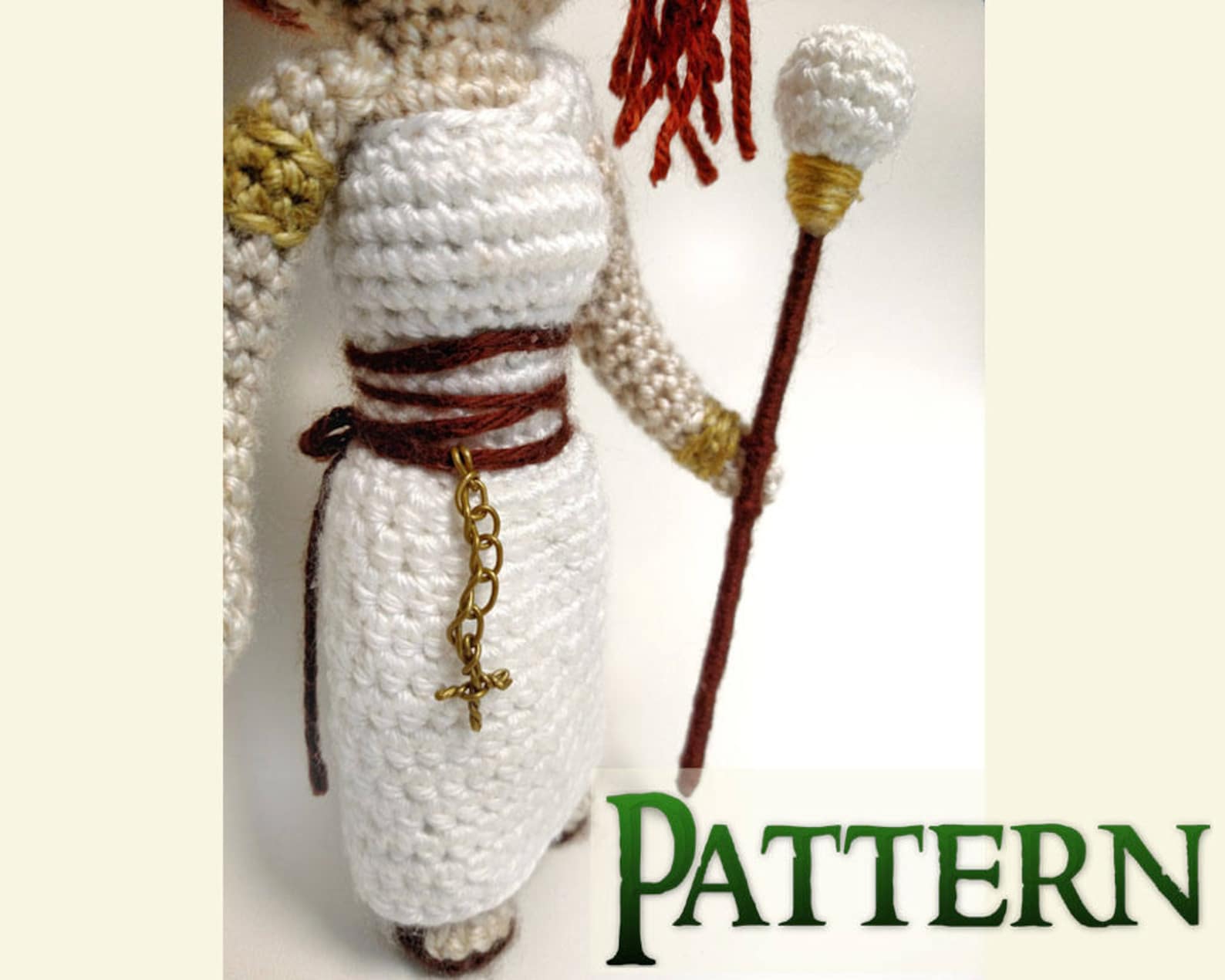 Medieval Doll Crochet Pattern | Crochet High Priestess Amigurumi ...