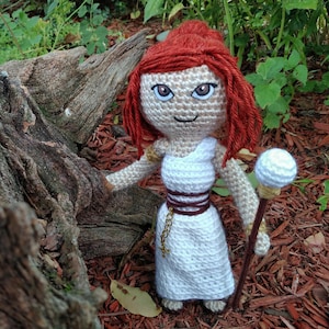 Medieval Doll Crochet Pattern | Crochet High Priestess Amigurumi ...