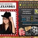 Movie Birthday Party PHOTO Invitations. Kids/ Cinema Hollywood Themed ...